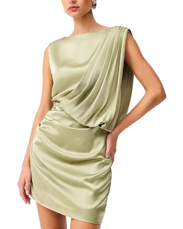 elliatt asymmetric satin cocktail dress Elliatt Cassini Dress main image 0