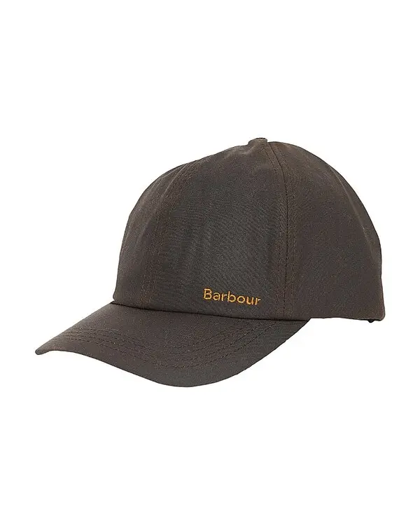 Barbour Belsay Waxed Cotton Cap - Olive
