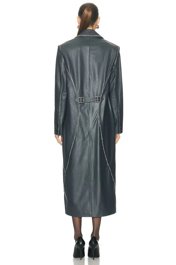 MIMCHIK Mulholland Leather Coat