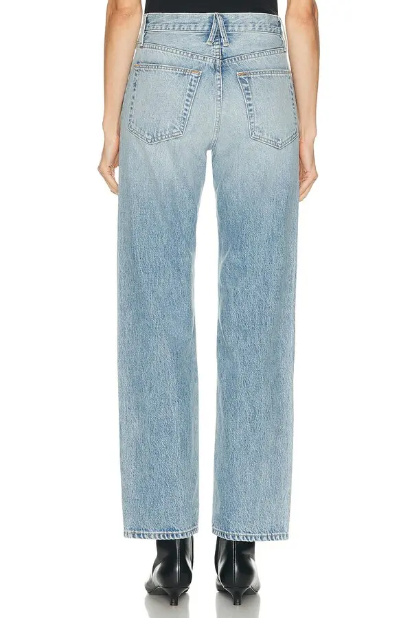 SLVRLAKE Kendra High-rise Straight-leg Jeans - Back To Zero