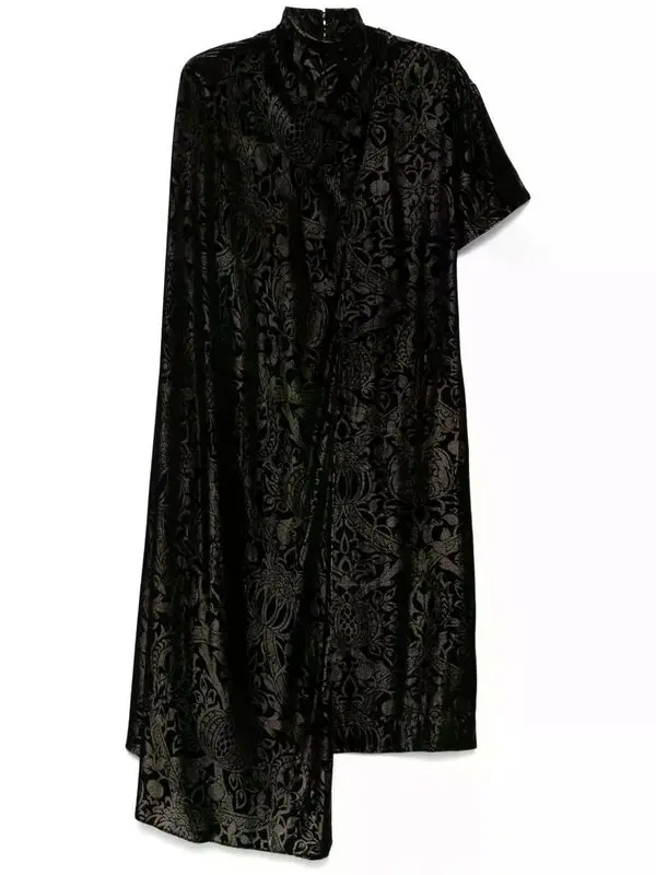 Roberto Cavalli Jacquard Midi Dress