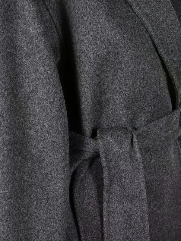 Almada Label Belted Wrap Coat