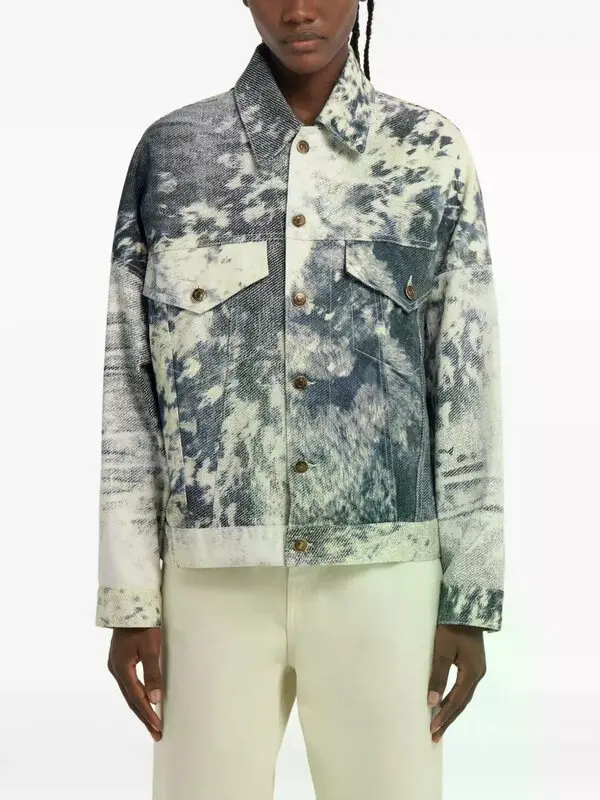 Roberto Cavalli Appaloosa Print Jacket