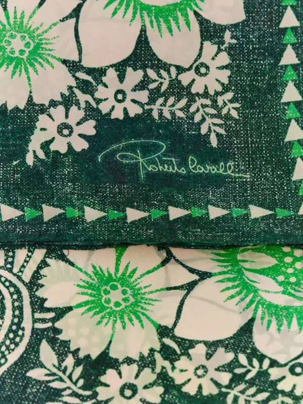 Roberto Cavalli Zebra Mirro- Monogram Scarf