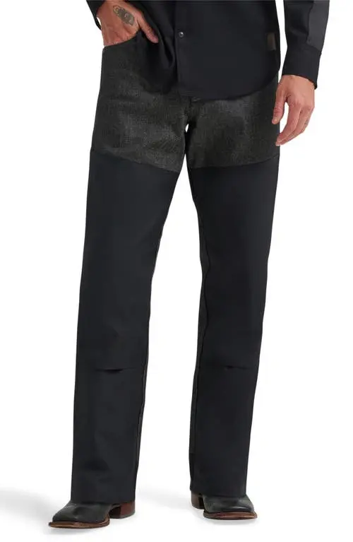 Wrangler Filson X Two-tone Western Jeans - Black