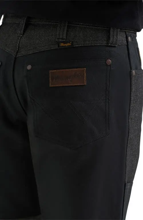 Wrangler Filson X Two-tone Western Jeans - Black