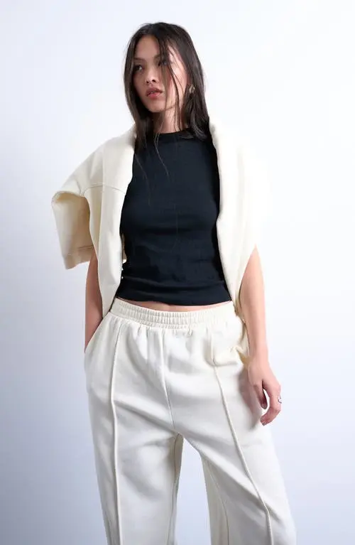 Topshop Pintuck Sweatpants