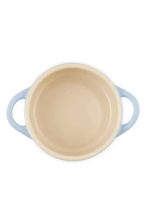 LE CREUSET Holly Collection Mini Round Cocotte - Coastal Blue