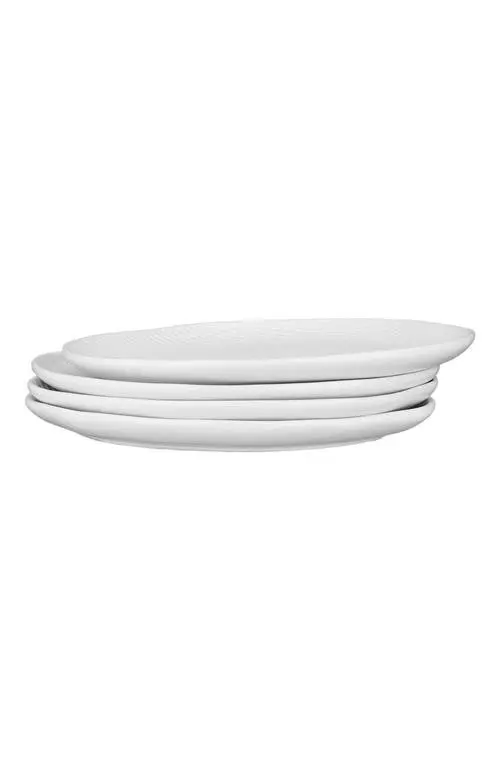 STONE + LAIN Abigael Stoneware 4-piece Salad Plate Set