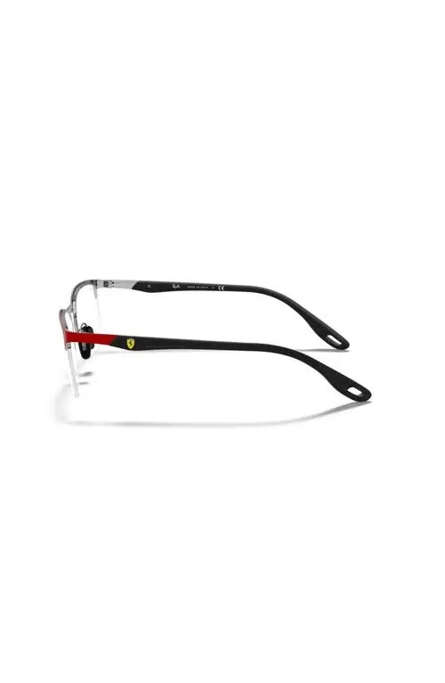 Ray-ban 54mm Square Eyeglasses - Red