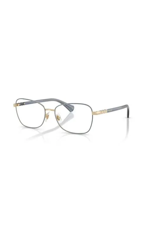 Ralph Lauren 55mm Square Full Rim Optical Glasses - Blue