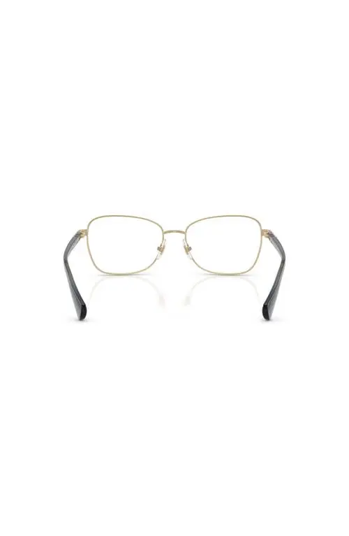 Ralph Lauren 55mm Square Full Rim Optical Glasses - Blue