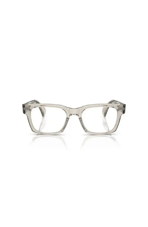 Oliver Spencer 57mm Square Optical Glasses - Grey
