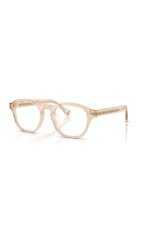 Brunello Cucinelli 50mm Square Optical Glasses - Yellow