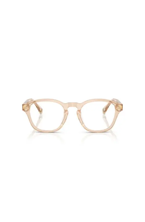 Brunello Cucinelli 50mm Square Optical Glasses - Yellow