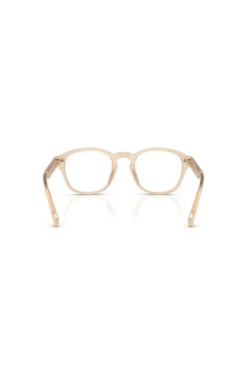 Brunello Cucinelli 50mm Square Optical Glasses - Yellow