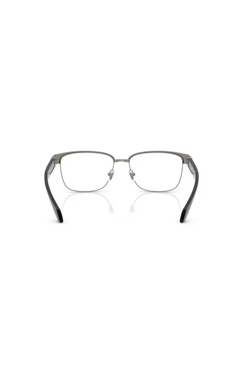 Versace 57mm Square Optical Glasses - Grey