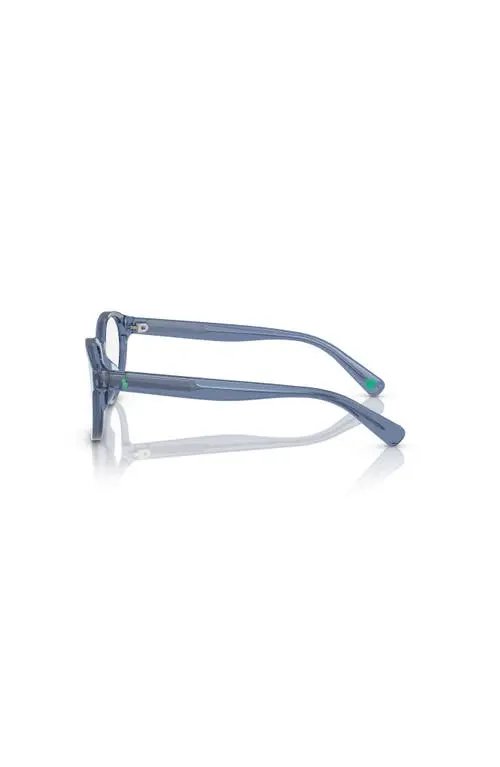 Polo Ralph Lauren 49mm Round Optical Glasses - Blue
