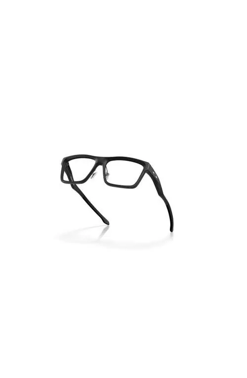 Oakley 50mm Rectangle Full Rim Eyeglasses - Black