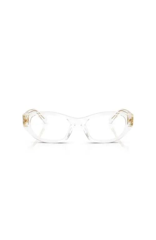 Miu Miu 51mm Irregular Eyeglasses - Transparent