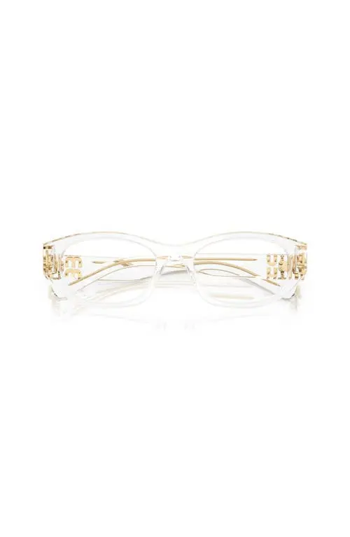Miu Miu 51mm Irregular Eyeglasses