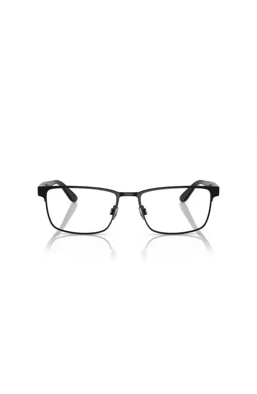 Polo Ralph Lauren 56mm Rectangle Eyeglasses - Black