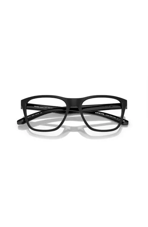 ARNETTE 52mm Square Optical Glasses - Black