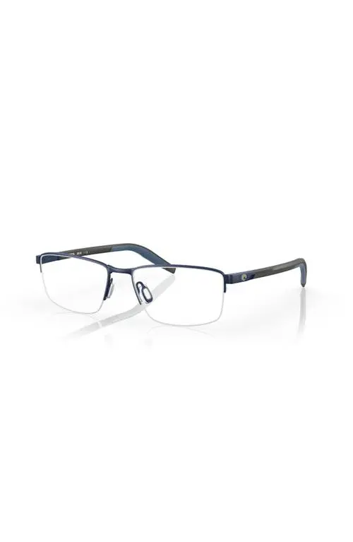 COSTA 55mm Rectangle Eyeglasses - Blue