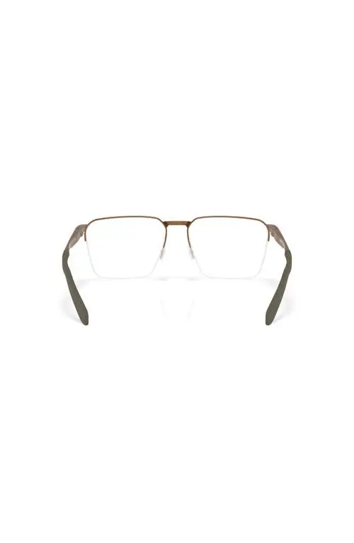 COSTA 57mm Square Eyeglasses - Brown