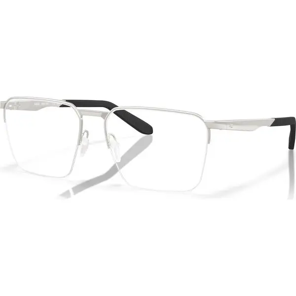 COSTA 57mm Square Optical Glasses - Silver