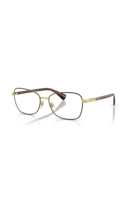 Ralph Lauren 53mm Square Optical Glasses - Black
