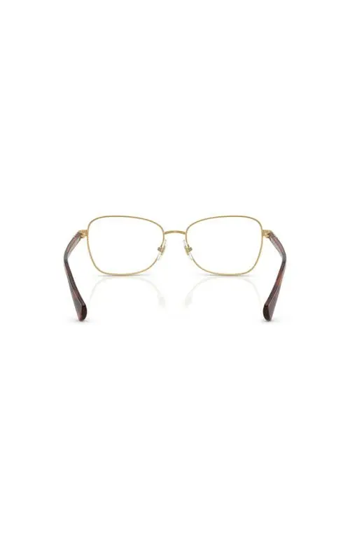Ralph Lauren 53mm Square Optical Glasses - Black
