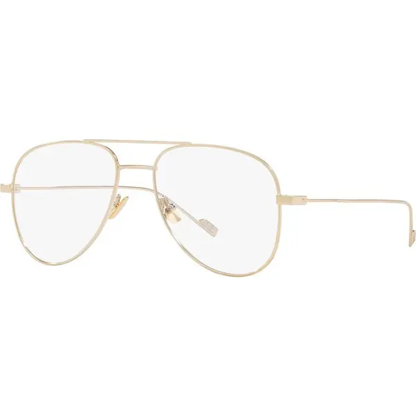 Saint Laurent 55mm Pilot Optical Glasses - Gold