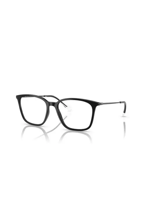 Armani Exchange 53mm Butterfly Optical Glasses - Black