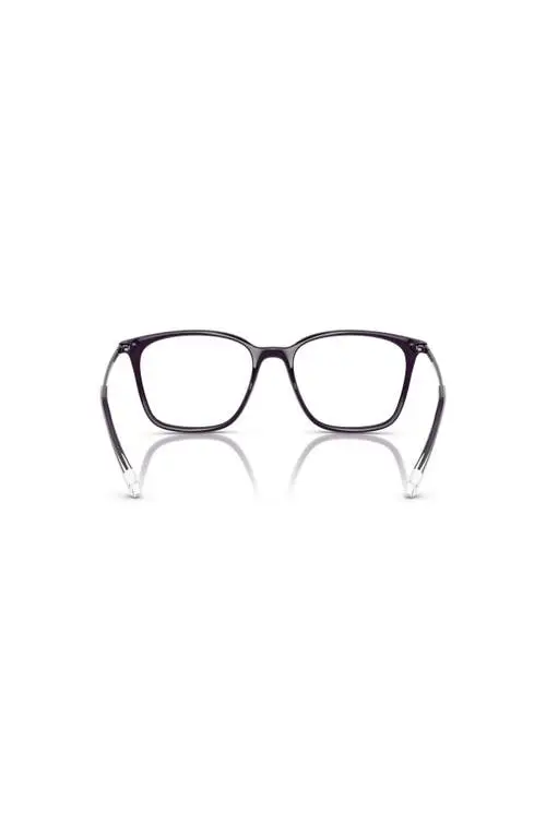 Armani Exchange 53mm Butterfly Optical Glasses