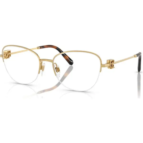 Ralph Lauren 56mm Butterfly Eyeglasses - Gold