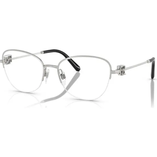 Ralph Lauren 56mm Butterfly Eyeglasses - Silver
