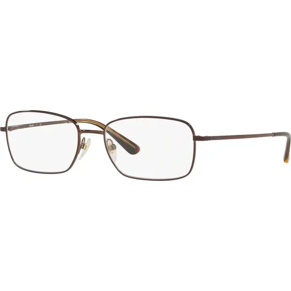 SFEROFLEX 54mm Rectangle Full Rim Eyeglasses - Brown