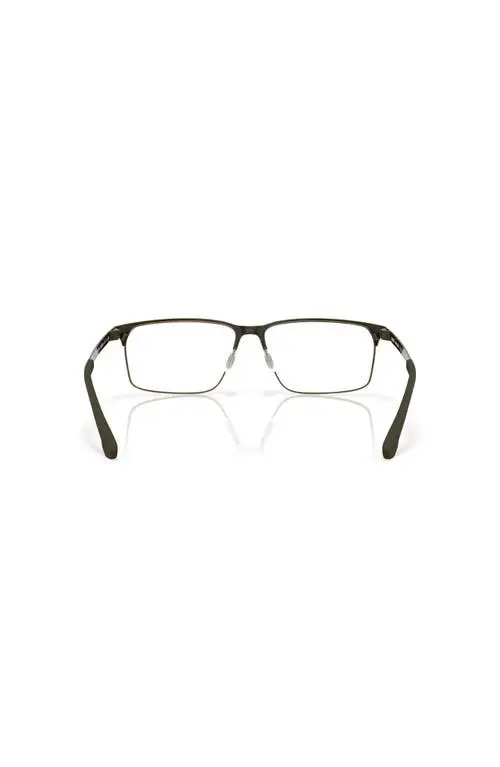 COSTA 56mm Rectangle Eyeglasses - Copper