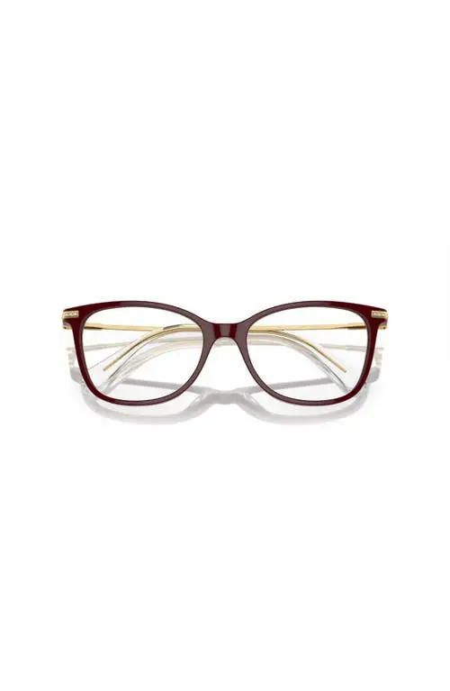 SWAROVSKI 52mm Square Optical Glasses - Red