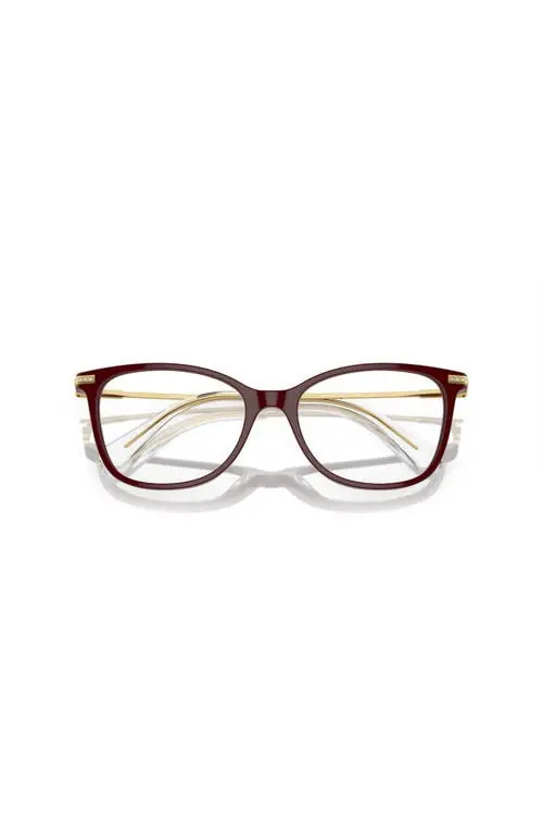 SWAROVSKI 52mm Square Optical Glasses - Red
