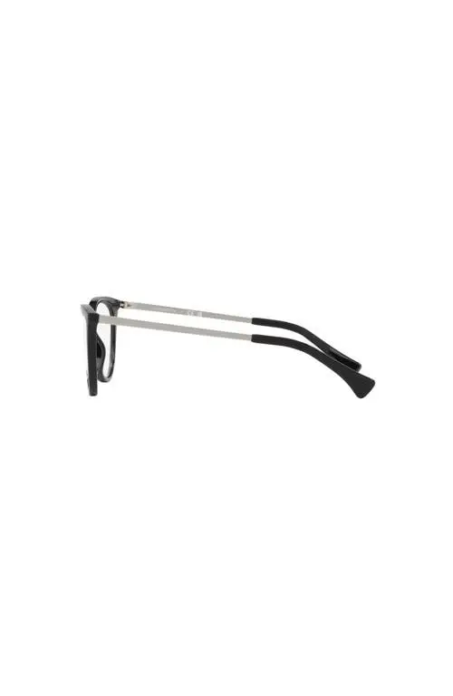 LENSCRAFTERS 53mm Cat Eye Optical Glasses - Black