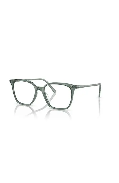 Oliver Spencer 52mm Square Eyeglasses - Green