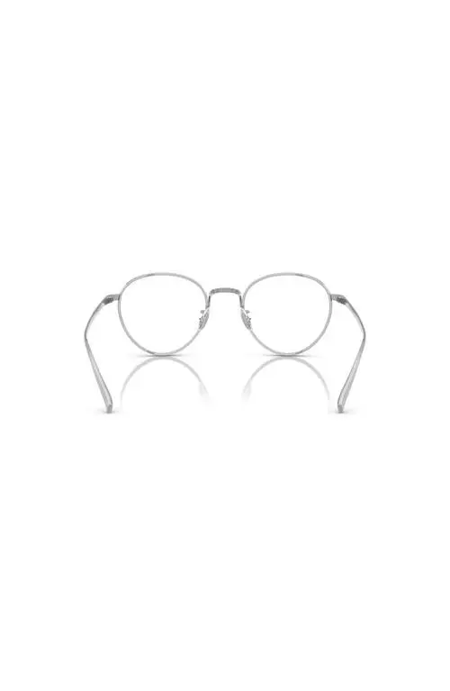 Oliver Spencer 49mm Phantos Eyeglasses - Silver