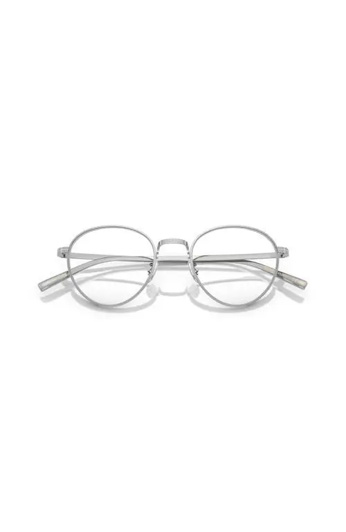 Oliver Spencer 49mm Phantos Eyeglasses - Silver