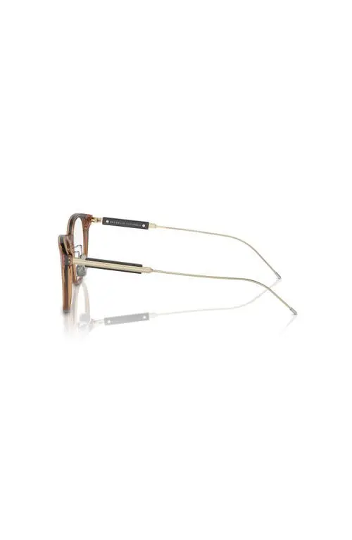 Brunello Cucinelli Acetate Pillow Optical Glasses - Brown