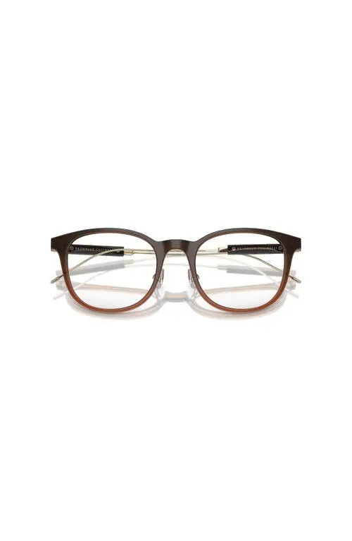 Brunello Cucinelli Acetate Pillow Optical Glasses - Brown