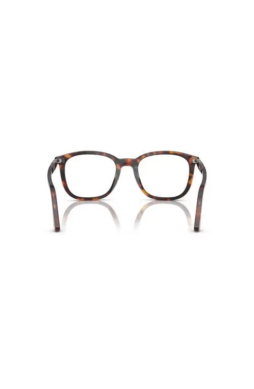 Persol Full Rim Acetate Eyeglasses - Tortoise