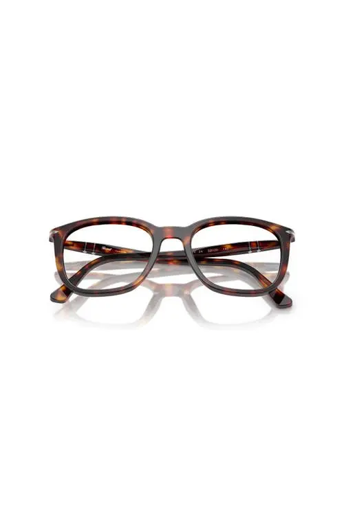 Persol Full Rim Acetate Eyeglasses - Tortoise