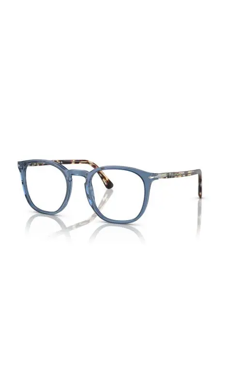 Persol 51mm Phantos Optical Glasses - Blue